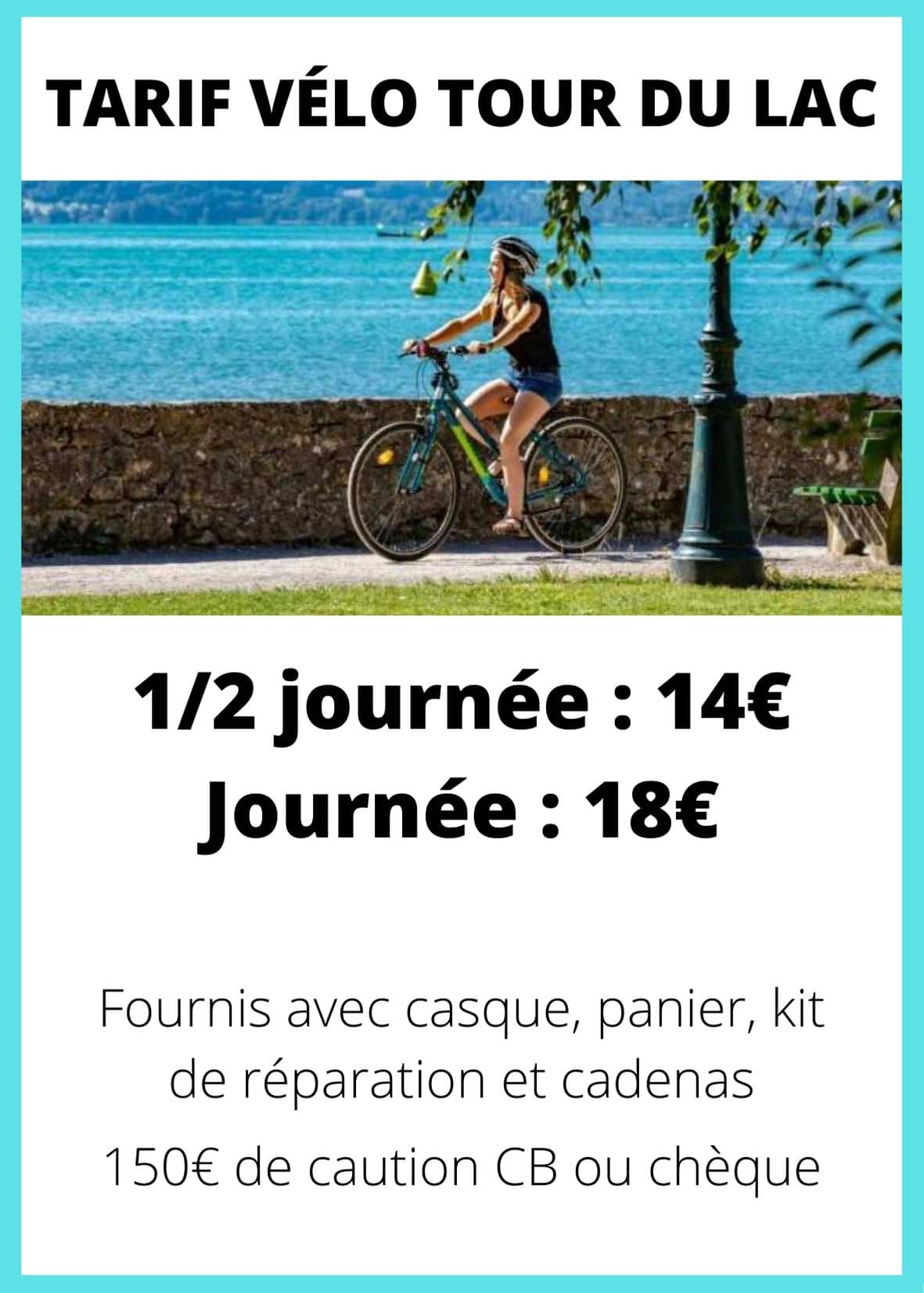 Louer velo annecy - location vélo de route et VTC annecy