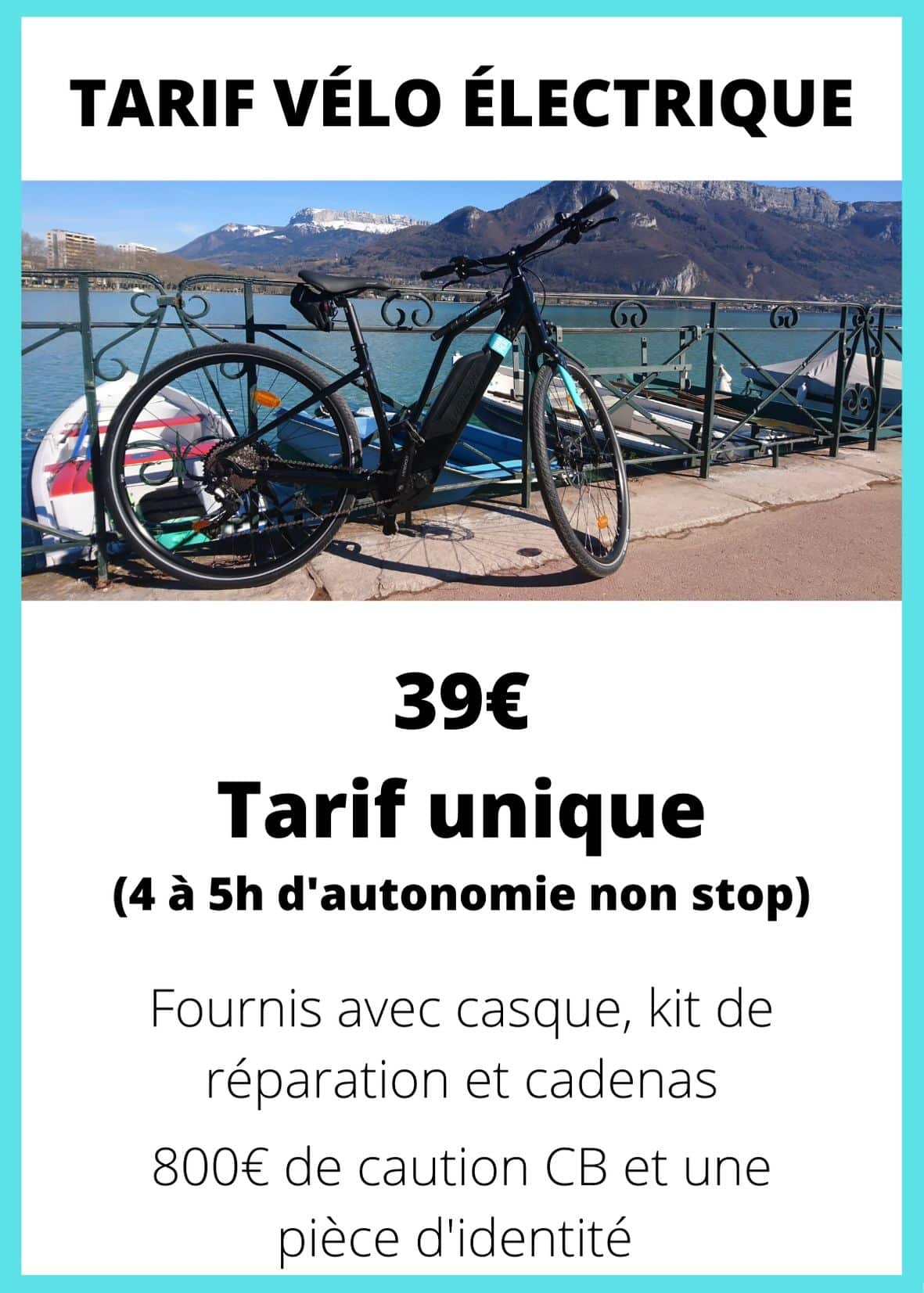 Louer velo annecy - location vélo de route et VTC annecy